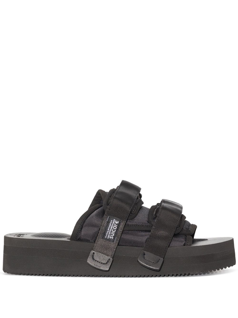 Suicoke Moto-Vpo Sandals - Black | Editorialist