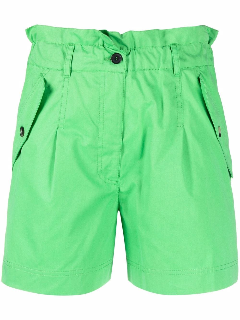 KENZO Kenzo Logo Embroidered High-Waisted Shorts
