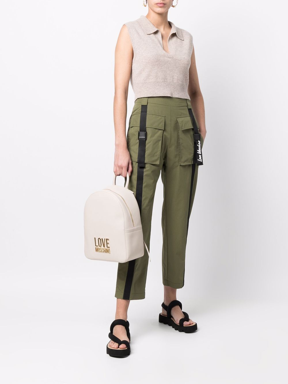 MOSCHINO Love Moschino Flap-Pockets Trousers