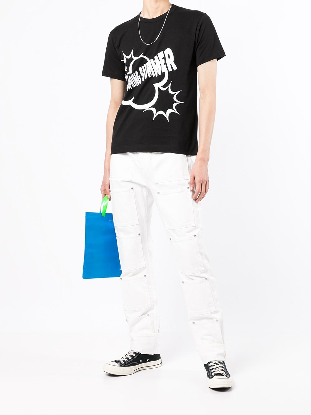 COMME DES GARÇONS seasonal print t-shirt