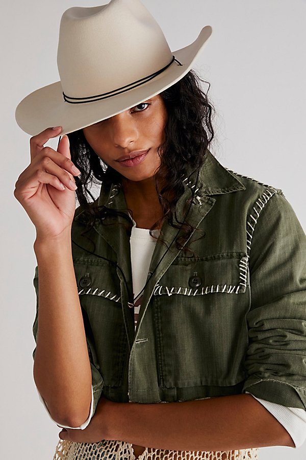 Anthropologie Van Palma Ezra cowboy hat new without tags size 58 Van Palma Austin Jr Rancher Hat | Anthropologie main image 3