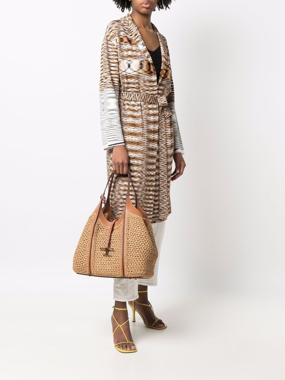 TOD'S Tod's Raffia Tote Bag
