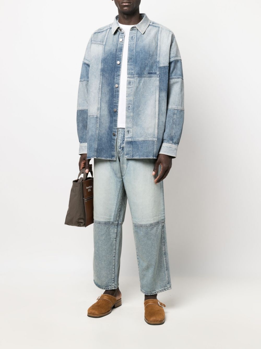 AMBUSH AMBUSH Panelled Wide-Leg Jeans