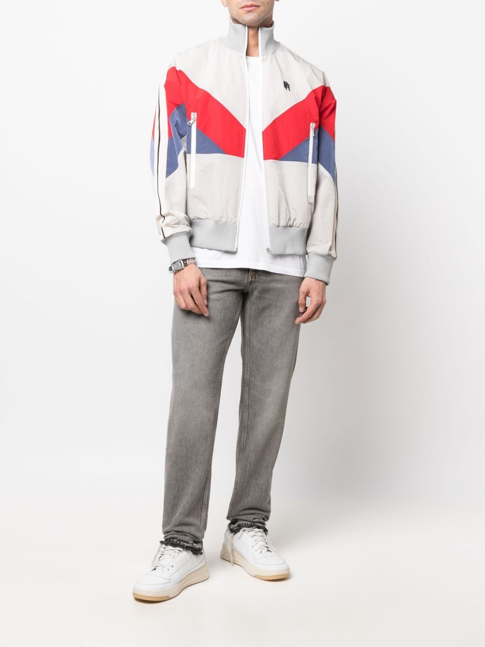 PALM ANGELS Palm Angels Mid-Rise Slim-Fit Trousers