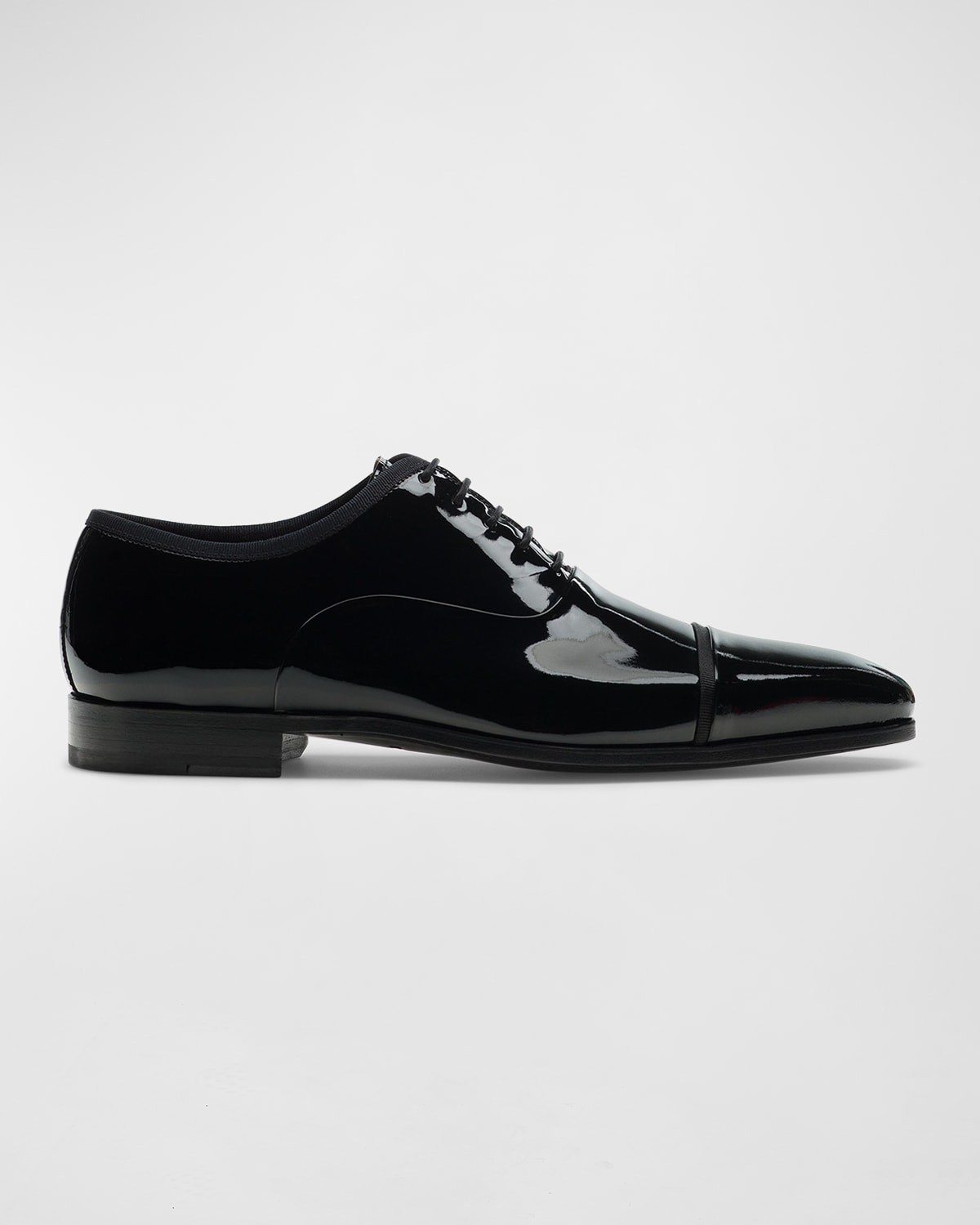 Magnanni Jadiel Patent Cap-Toe Oxfords Black Patent Editorialist