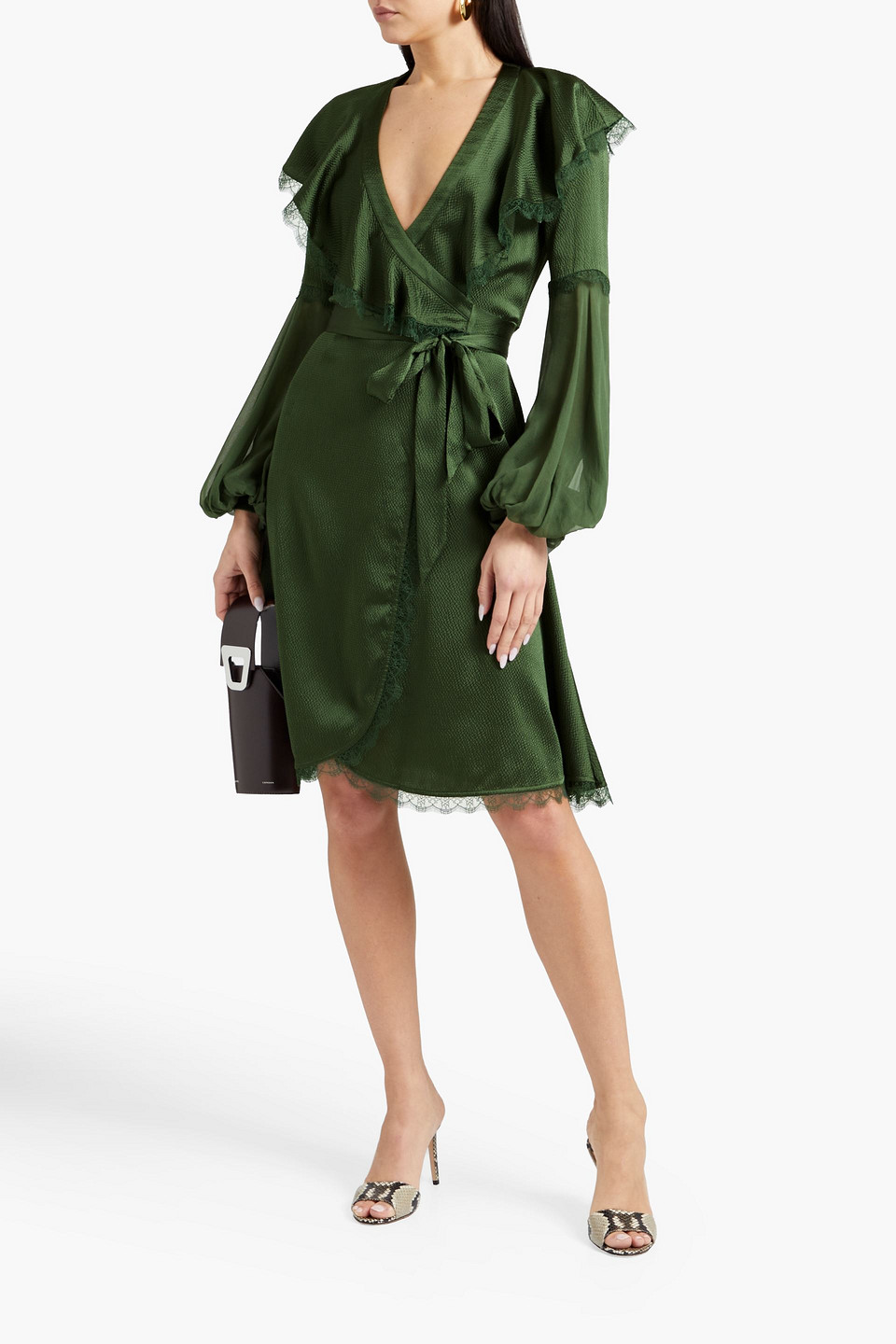 agent provocateur silk dress $2545 NWT Current Collection Agent Provocateur Aymee Silk Kimono Robe Dress Gown