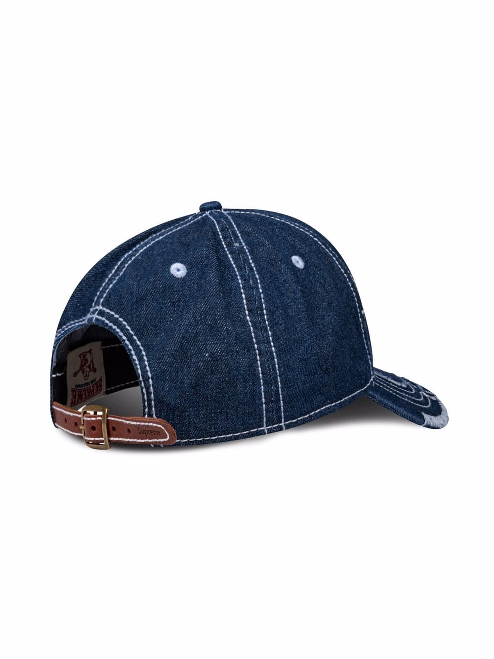 Supreme X True Religion 6-Panel Cap - Blue | Editorialist
