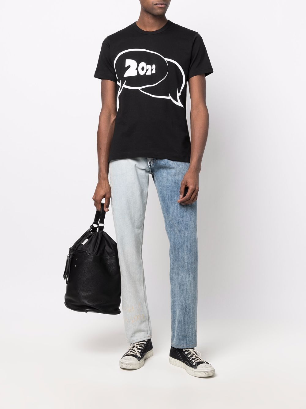 COMME DES GARÇONS logo-print short sleeve t-shirt