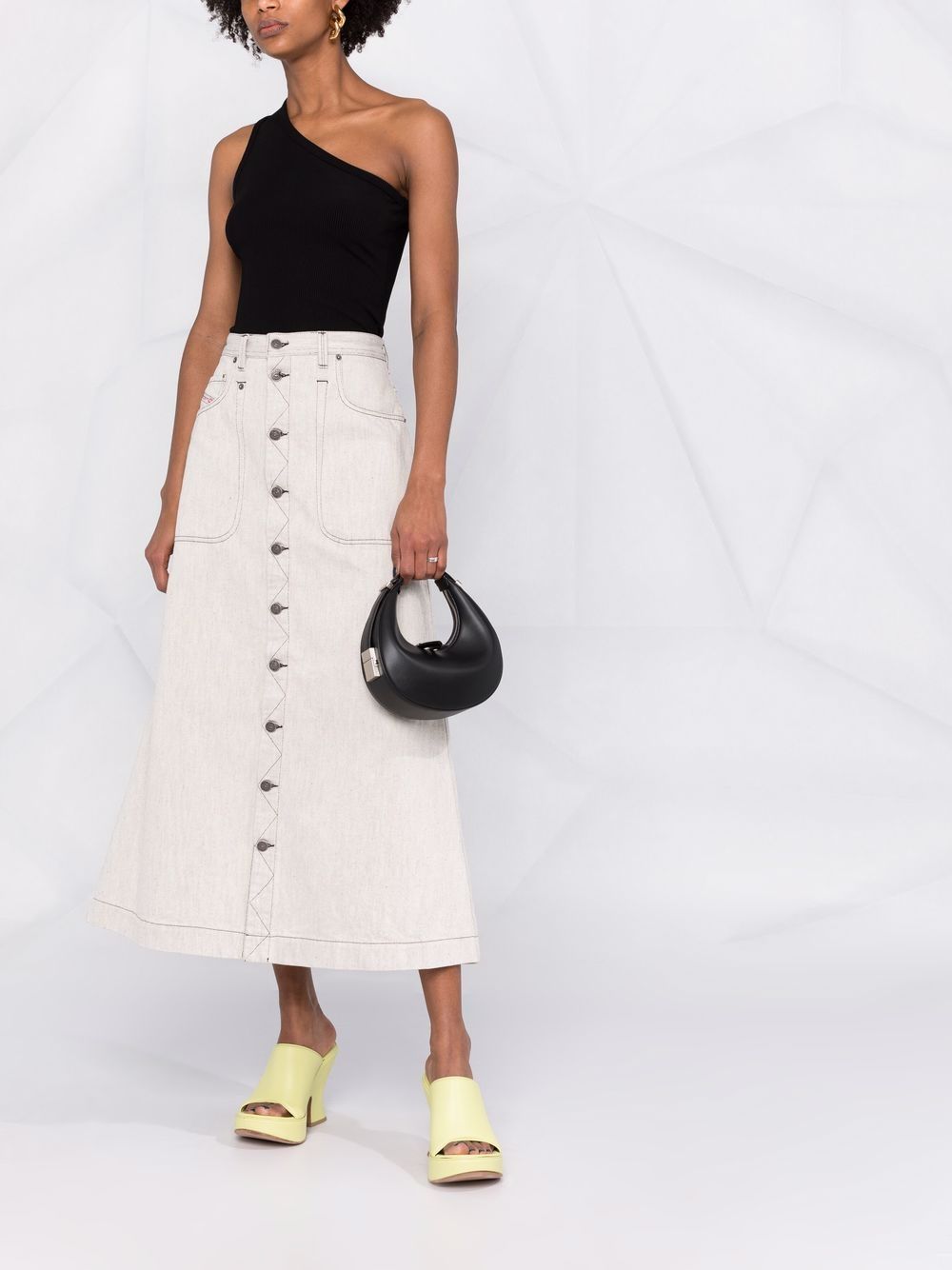 OSOI Osoi Mini Toni Polished-Finish Tote Bag