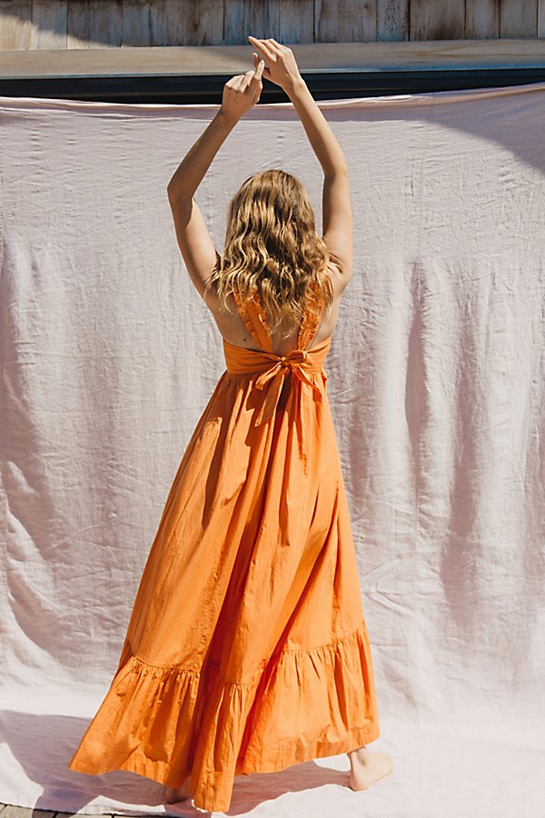 free people isabel maxi dress Free People Isabella Maxi Dress - Sunset Glow