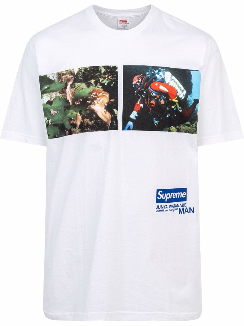 Junya Watanabe Comme des Garcons Tシャツ￼￼ Supreme X Junya Watanabe Comme Des GarçOns Nature T-Shirt - White