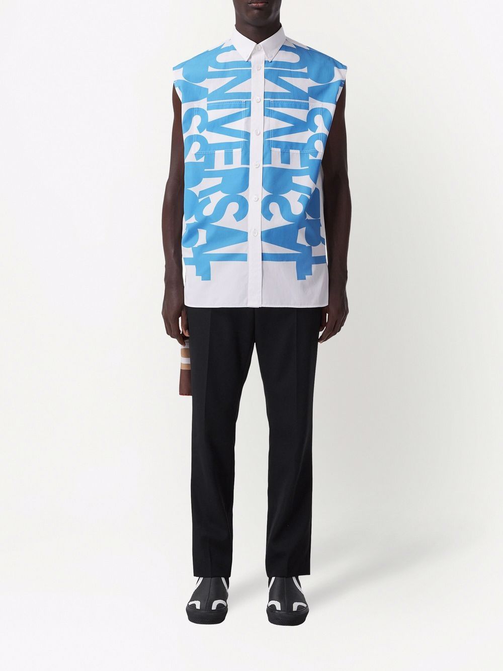 BURBERRY Burberry Universal Passport Sleeveless Shirt