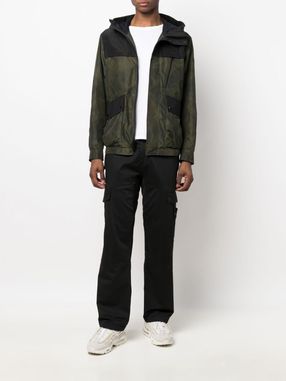 WOOLRICH Woolrich trek tie dye-print windbreaker