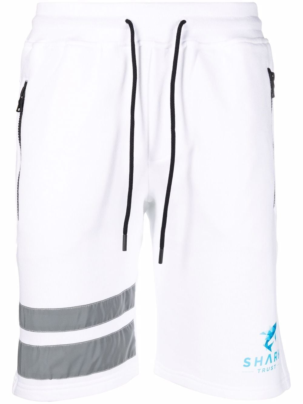 PAUL & SHARK Paul & Shark Cotton Shorts with Shark Print