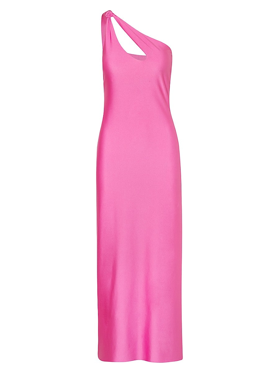 baobab taki one shoulder maxi dress Baobab Collection | Dresses | Baobab Taki Dress Bubblegum