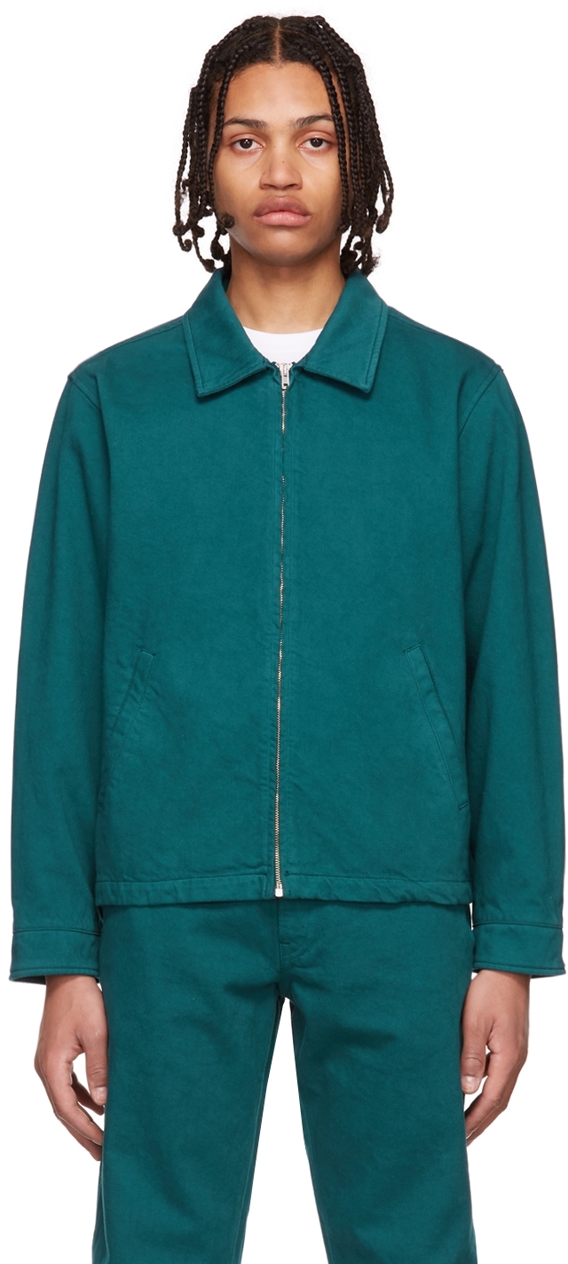 Buy SKY HIGH FARM WORKWEAR Chore Jacket - Green At 74% Off 