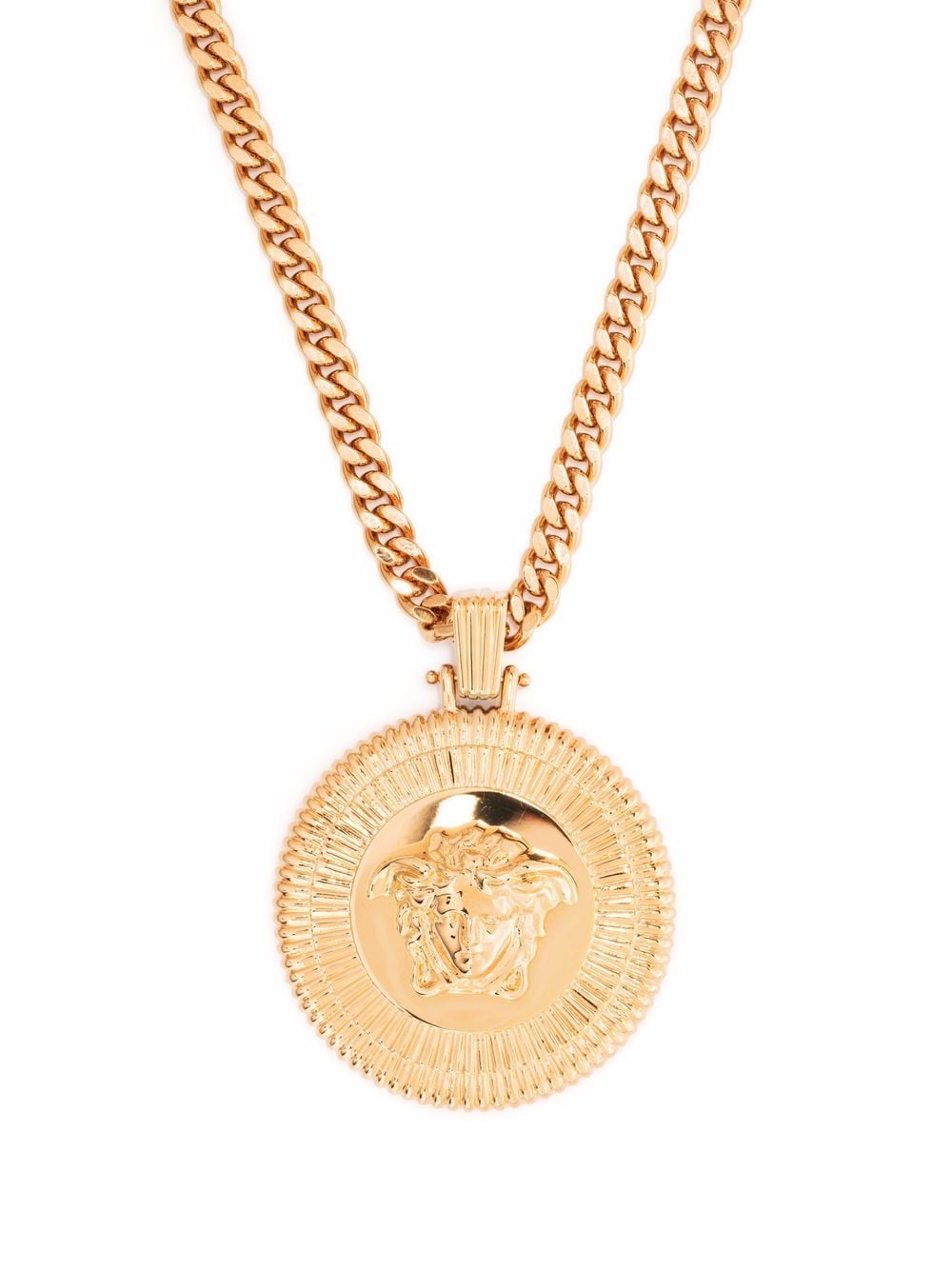 Versace Medusa Biggie Necklace - Gold | Editorialist