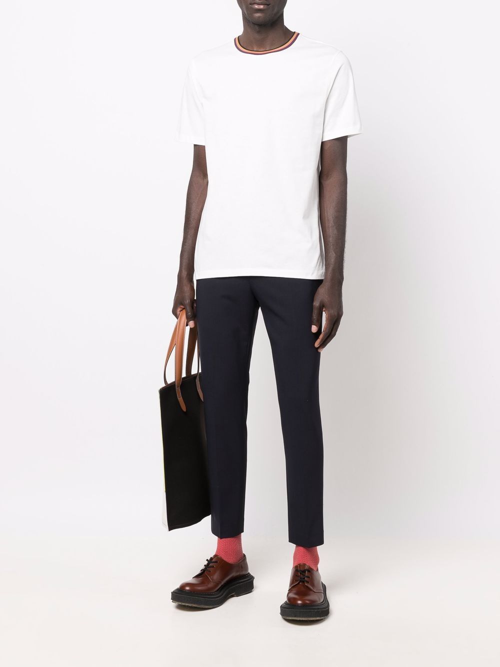 PAUL SMITH PAUL SMITH Contrast-Trim T-Shirt