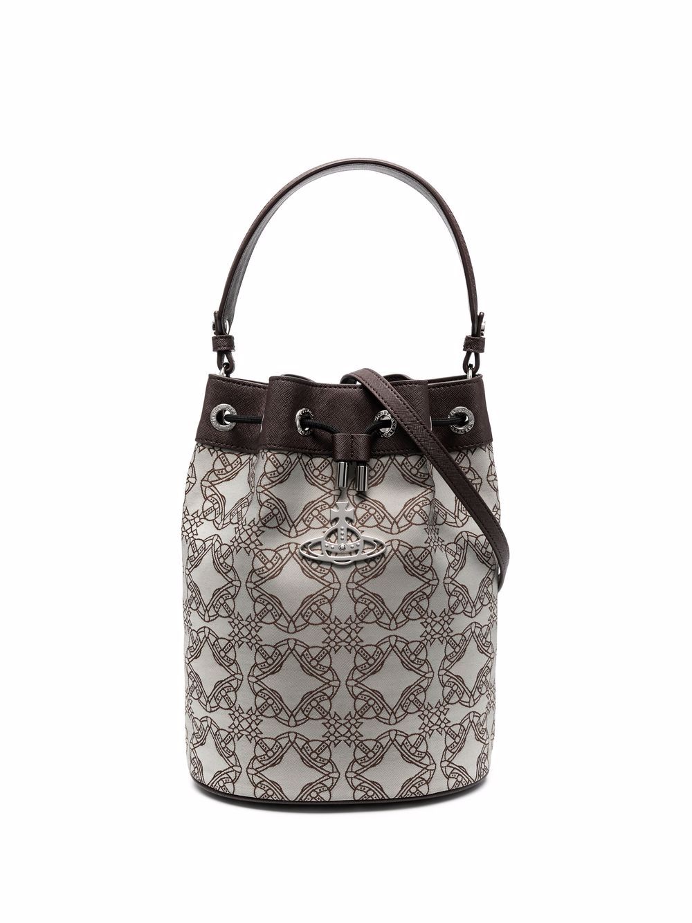 Vivienne Westwood Debbie Bucket Bag - Brown | Editorialist display picture 1