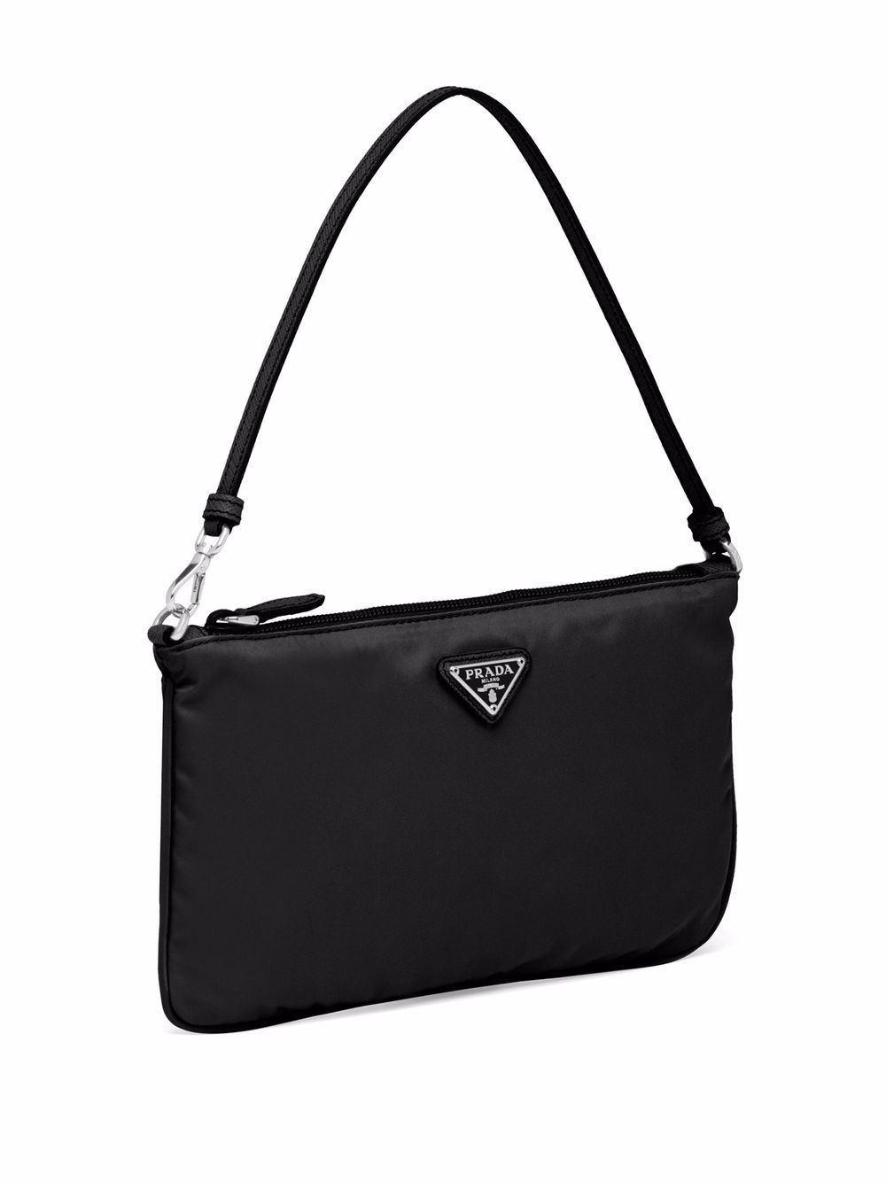 Prada Mini Re-nylon Top-handle Bag - Black | Editorialist