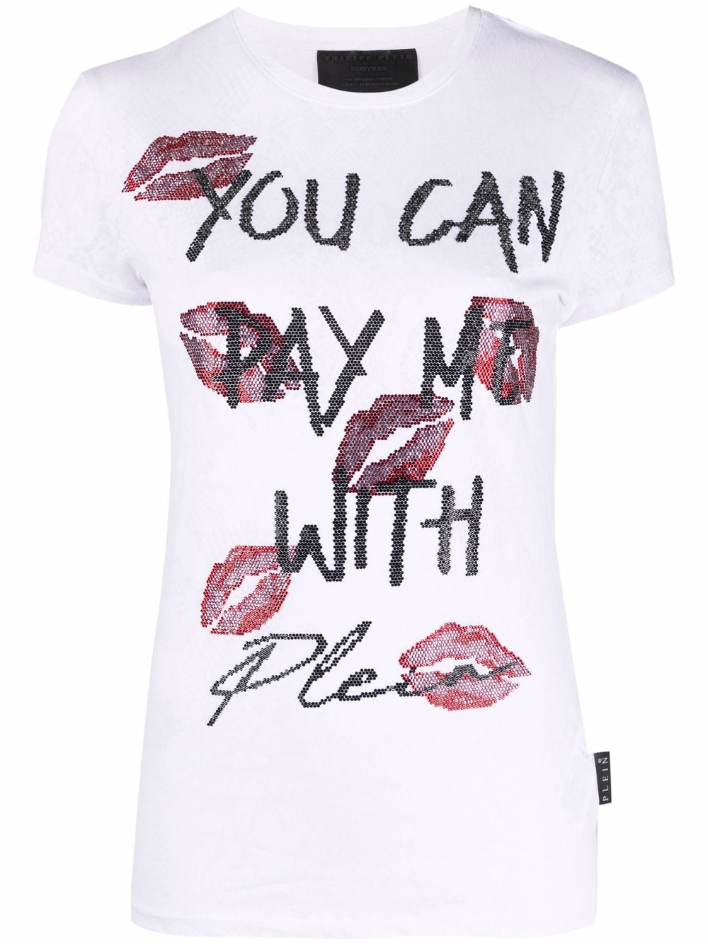 PHILIPP PLEIN Philipp Plein Rhinestone-Embellished T-Shirt