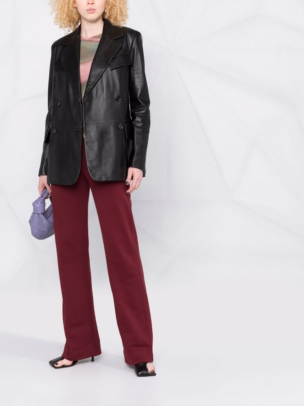 PROENZA SCHOULER Proenza Schouler Single-Breasted Leather Blazer