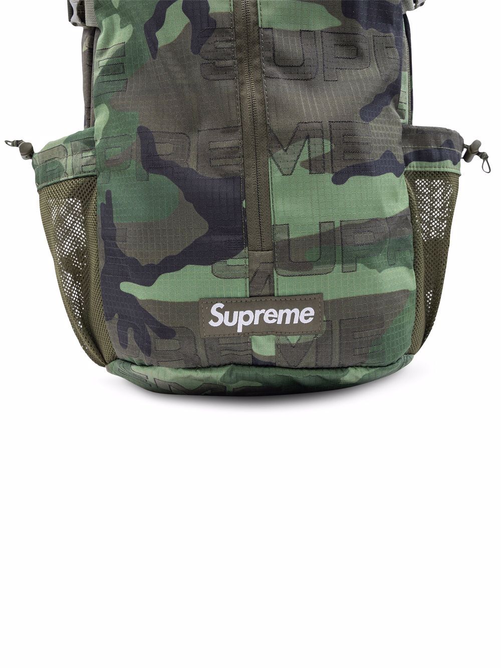 Supreme Camouflage-Print Backpack - Green | Editorialist