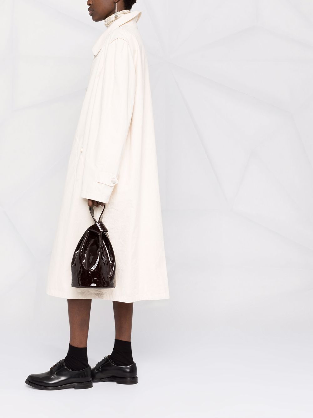 MAISON MARGIELA Maison Margiela Single-Breasted Midi Coat