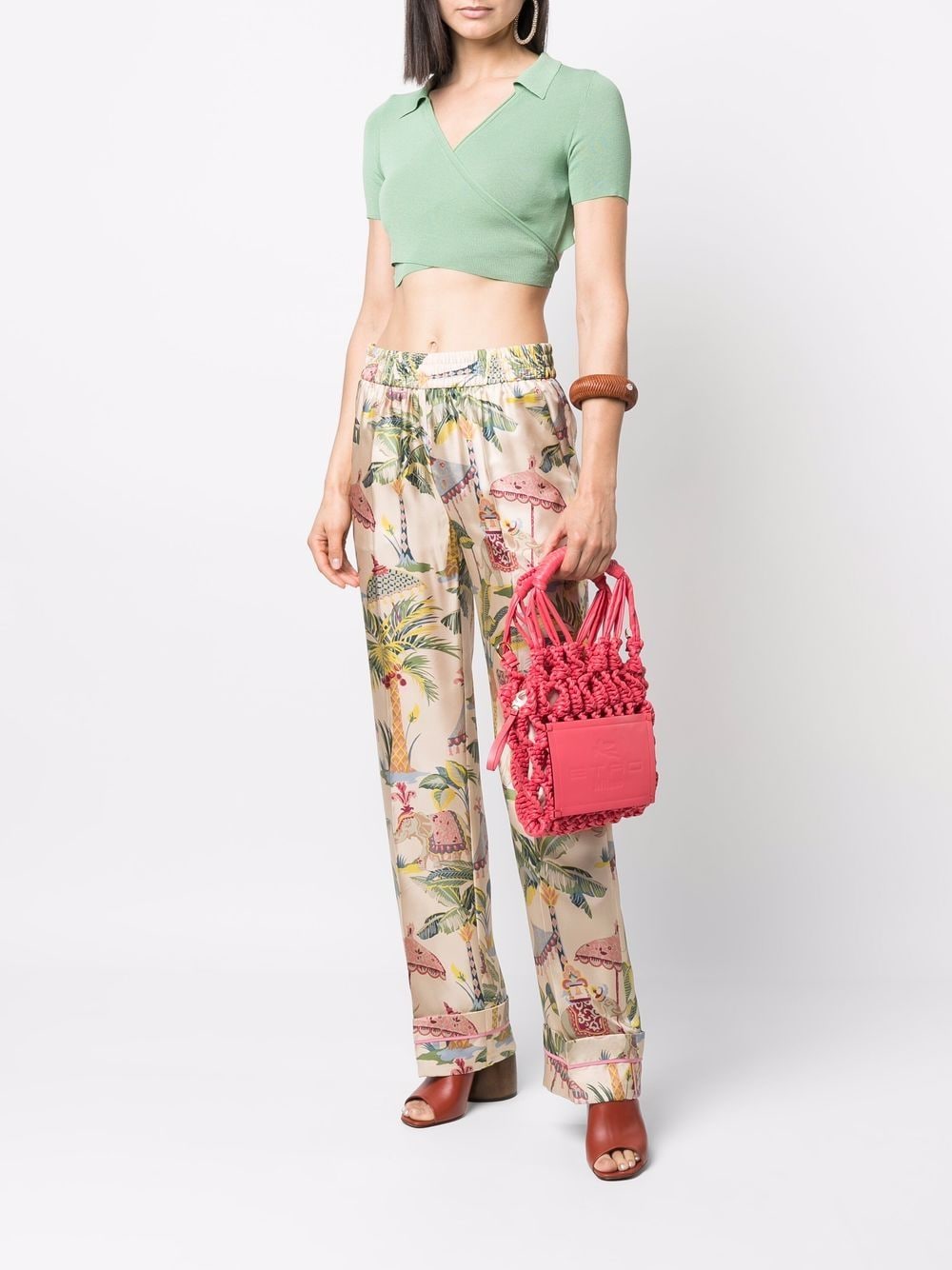 ETRO ETRO Small Interwoven Tote Bag