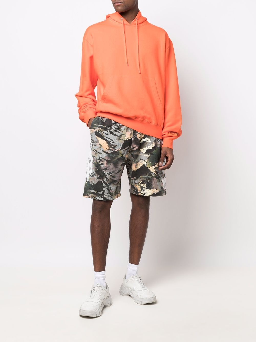 HERON PRESTON Heron Preston Camouflage-Print Track Short