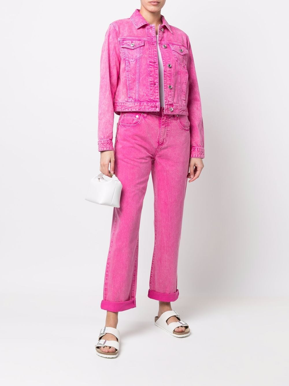 MICHAEL KORS Michael Michael Kors Mid-Rise Straight Jeans