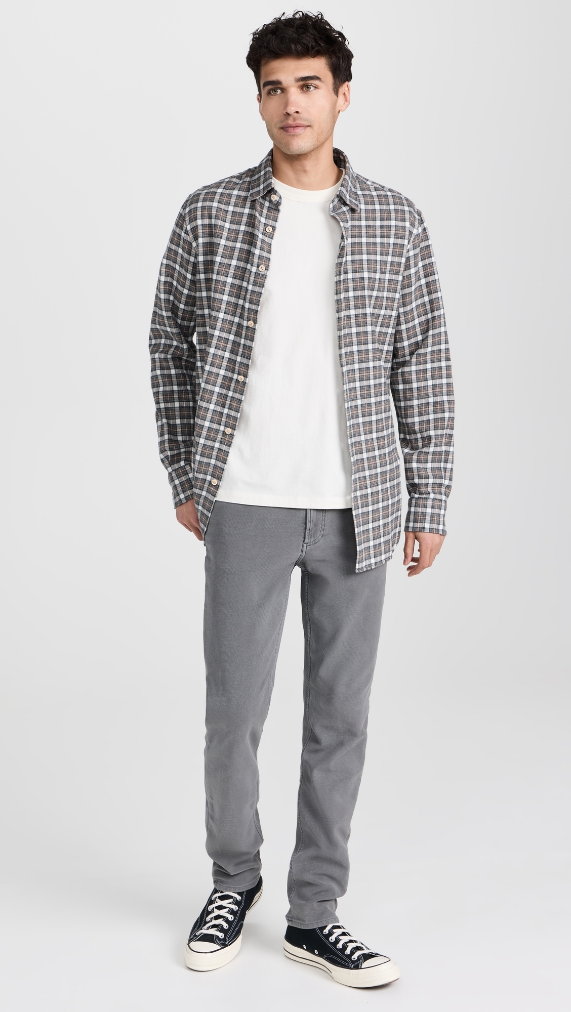 FAHERTY BRAND Stretch Terry 5-Pocket Pant