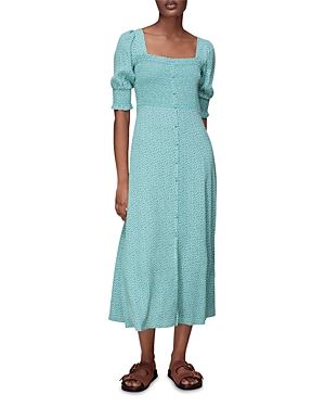 knee length dresses for ladies Evelyn Tiered Midi Dress in Blossom Pink