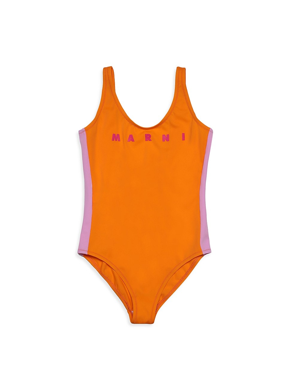 Buy Marni Little Girl's & Girl's One-piece Swimsuit - Orange At 47% Off ...