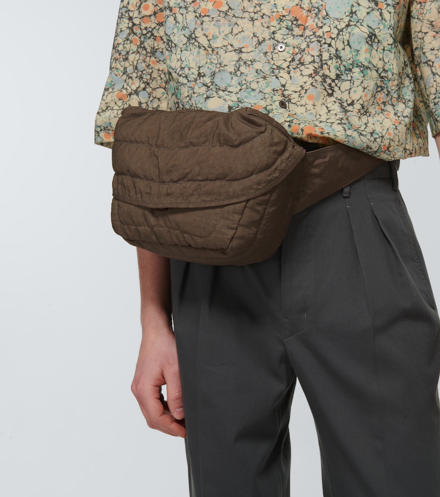 Lemaire Soft Flight Bag In Brown - 40% Off | Editorialist