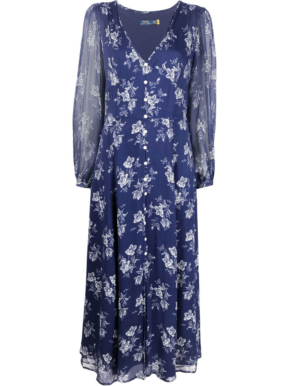 long sleeve mesh dress maxi Audrey Long Sleeve Stone Embellished Sheer Maxi Dress, Green / M main image 1