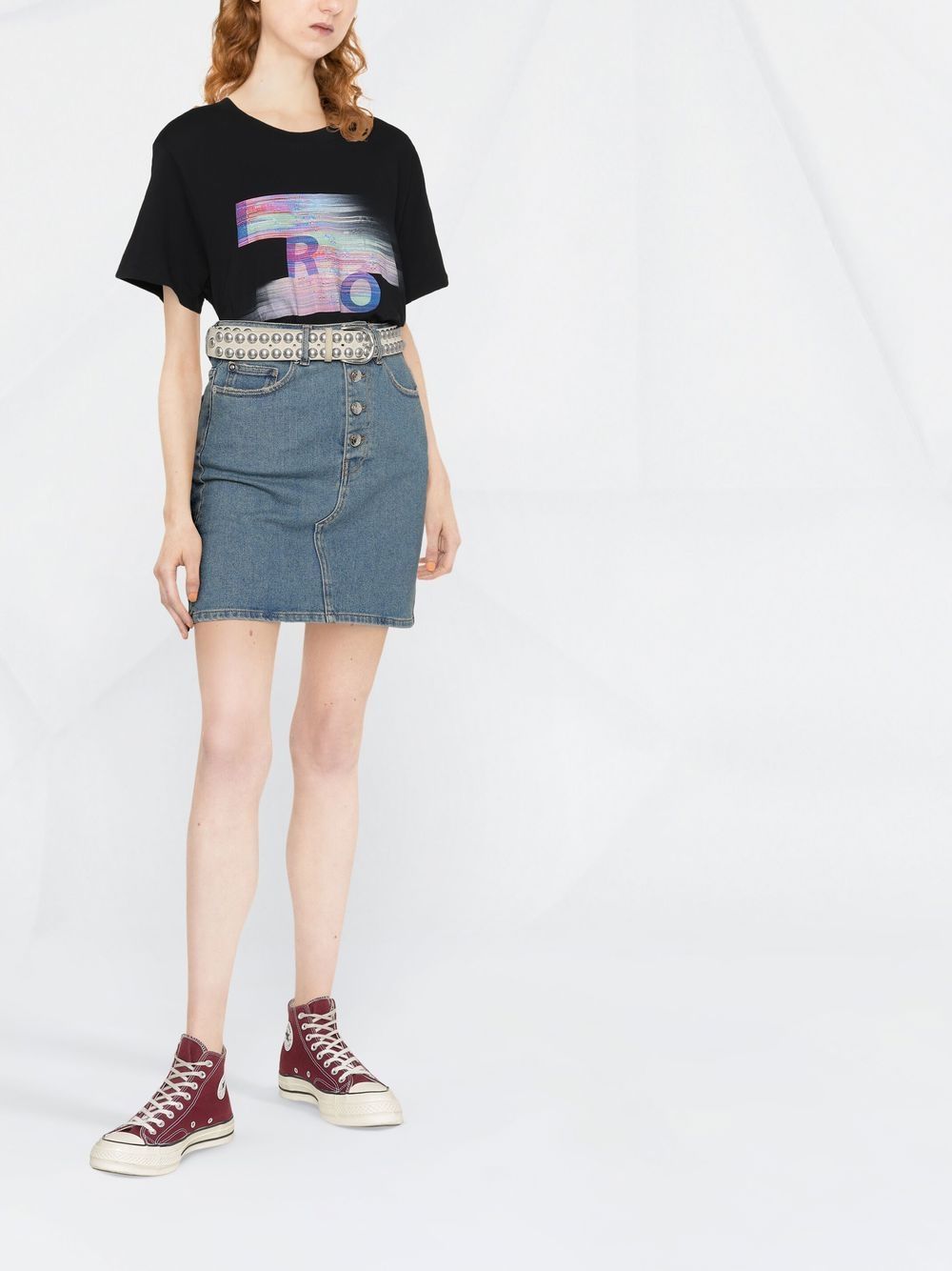 IRO PARIS IRO Graphic Logo-Print T-Shirt