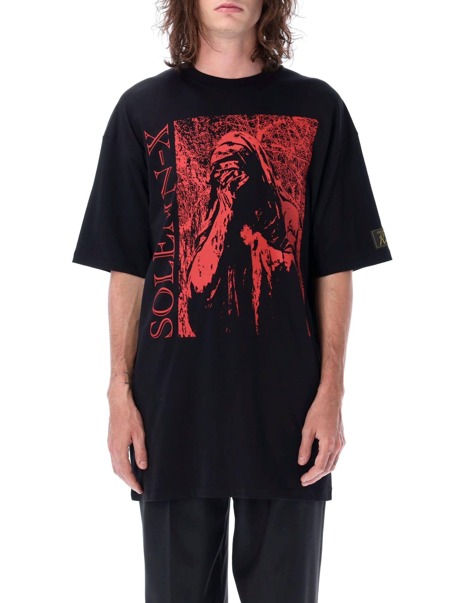 Raf Simons Solemn-x Oversized T-shirt - Black | Editorialist