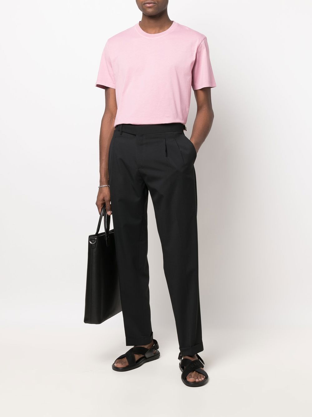BRIGLIA 1949 Mid-Rise Straight Leg Trousers