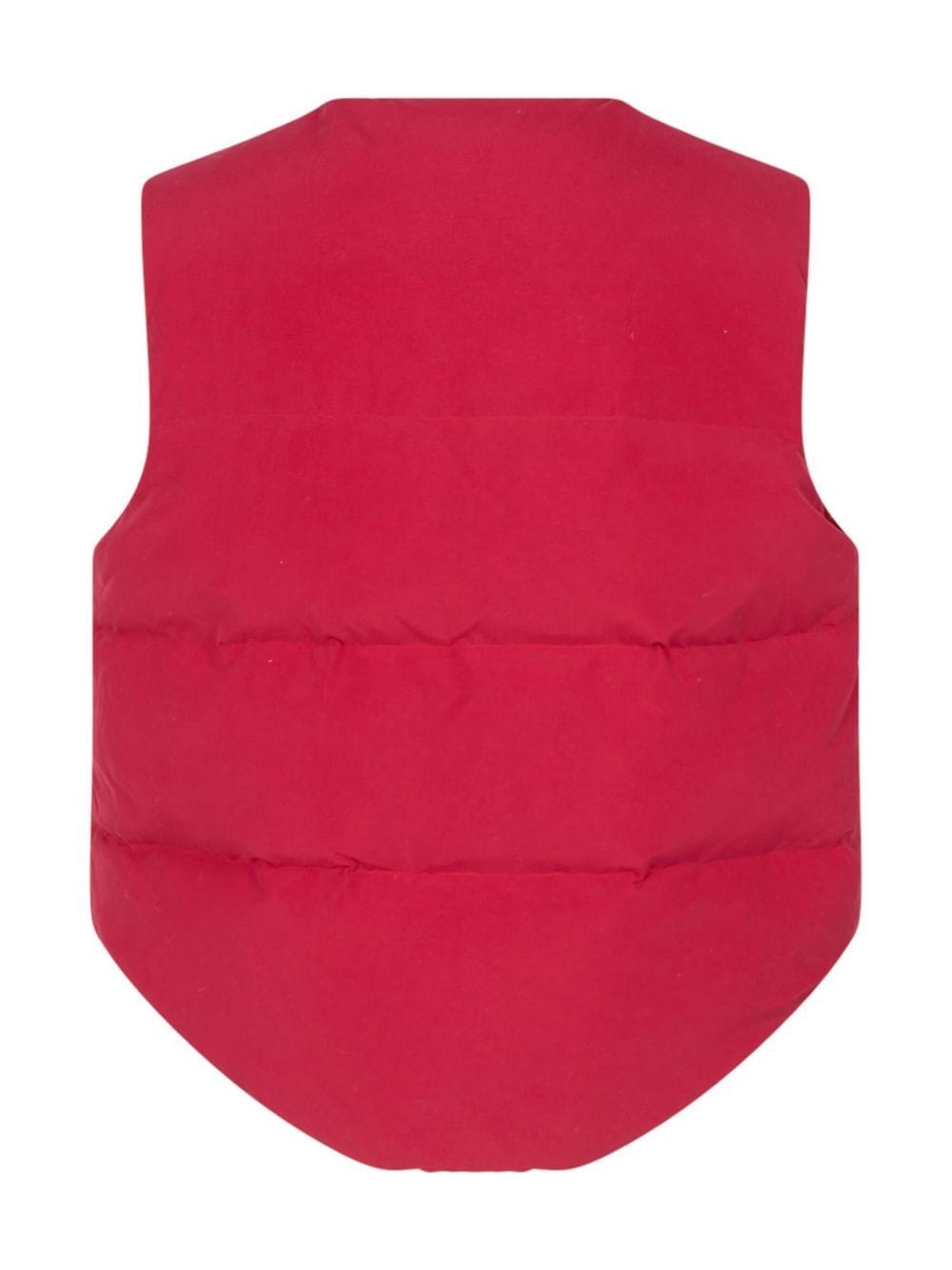 Supreme X Wtaps Tactical Down-Feather Vest - Red | Editorialist