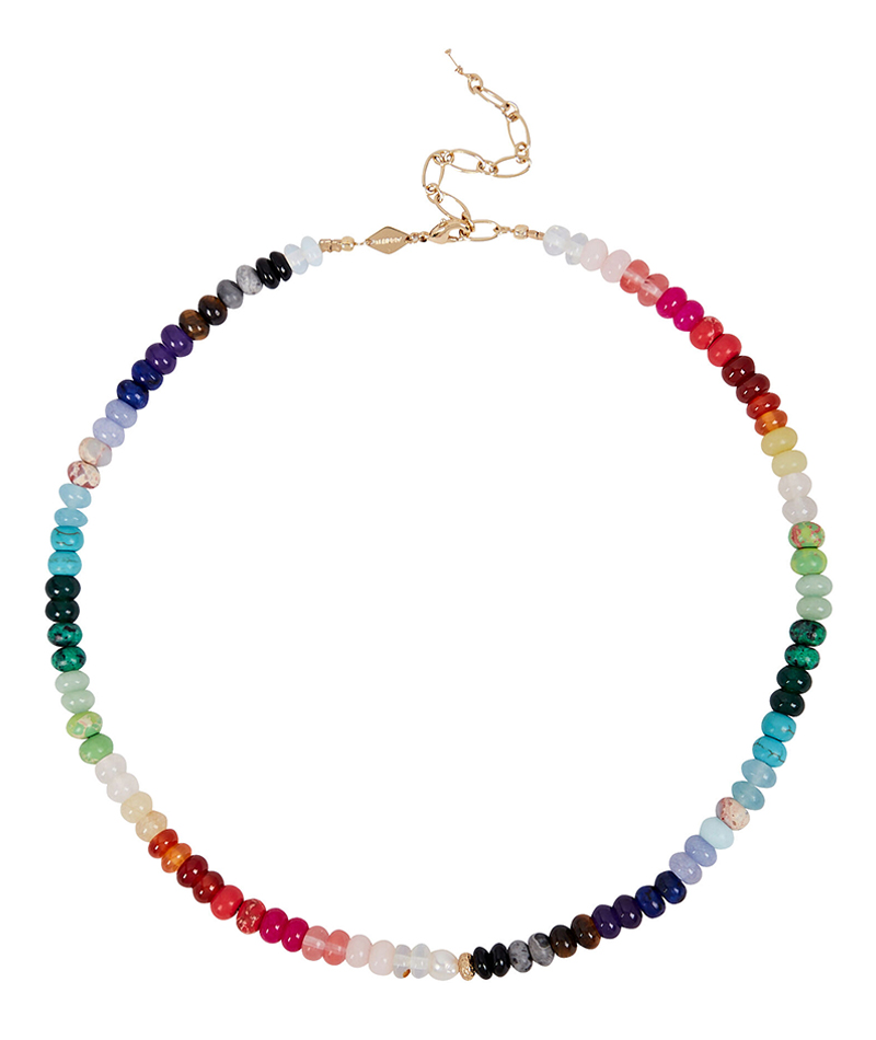 Anni Lu Iris Rainbow Necklace - Multi | Editorialist