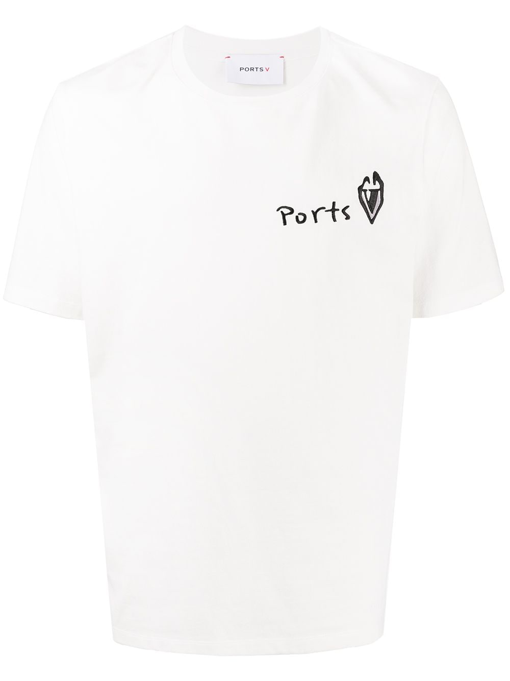 PORTS V Logo-Print Short-Sleeved T-Shirt