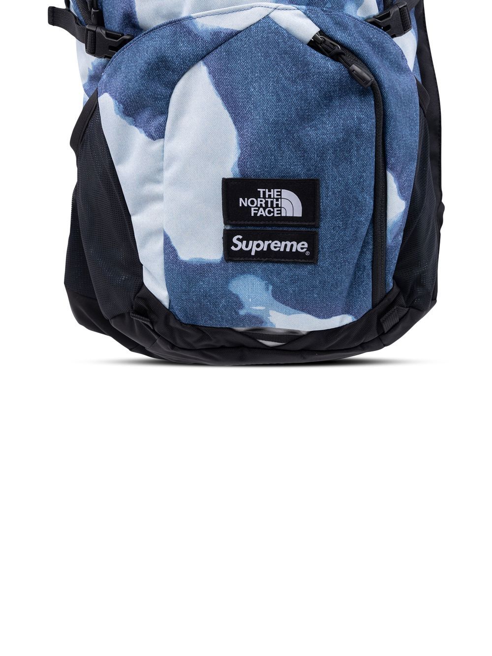 バッグ Supreme The North Face Bleached Backpack Supreme The North Face Bleached Denim Print Pocono Backpack (FW21