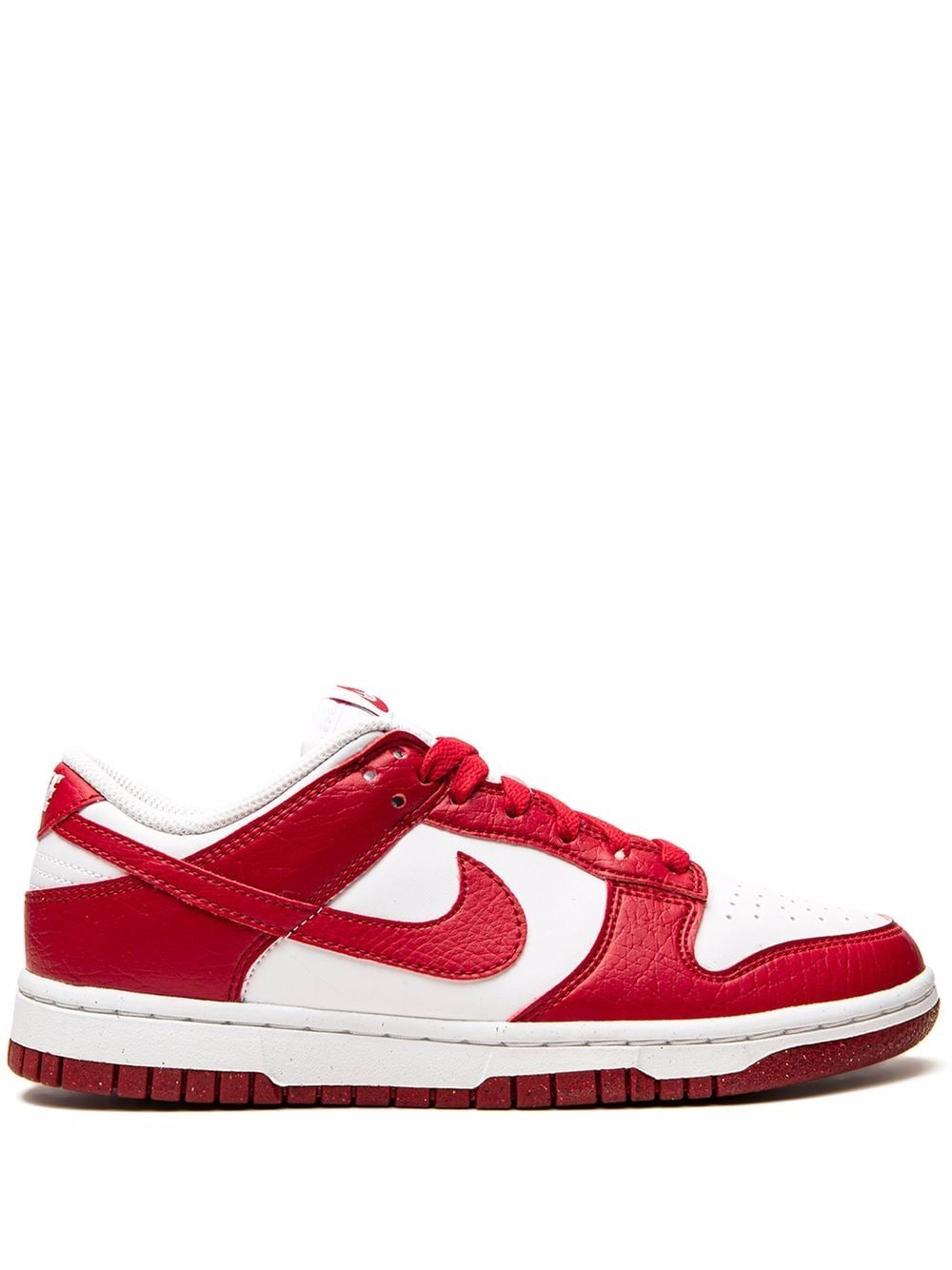 Nike Dunk Low Next Nature University Sneakers - Red | Editorialist