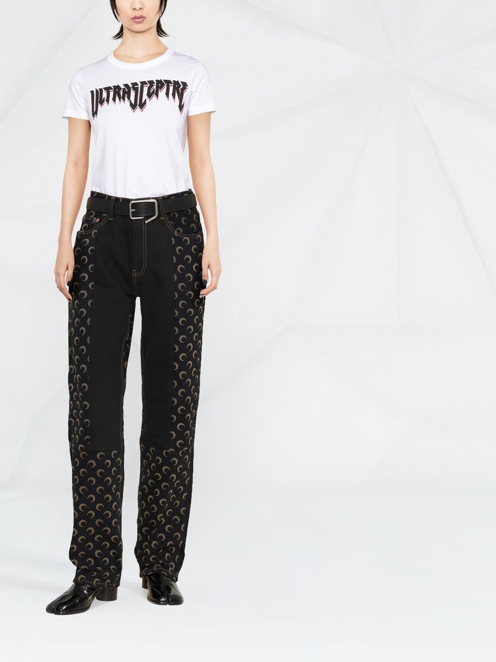 RAF SIMONS Raf Simons Graphic-Print Cotton T-Shirt