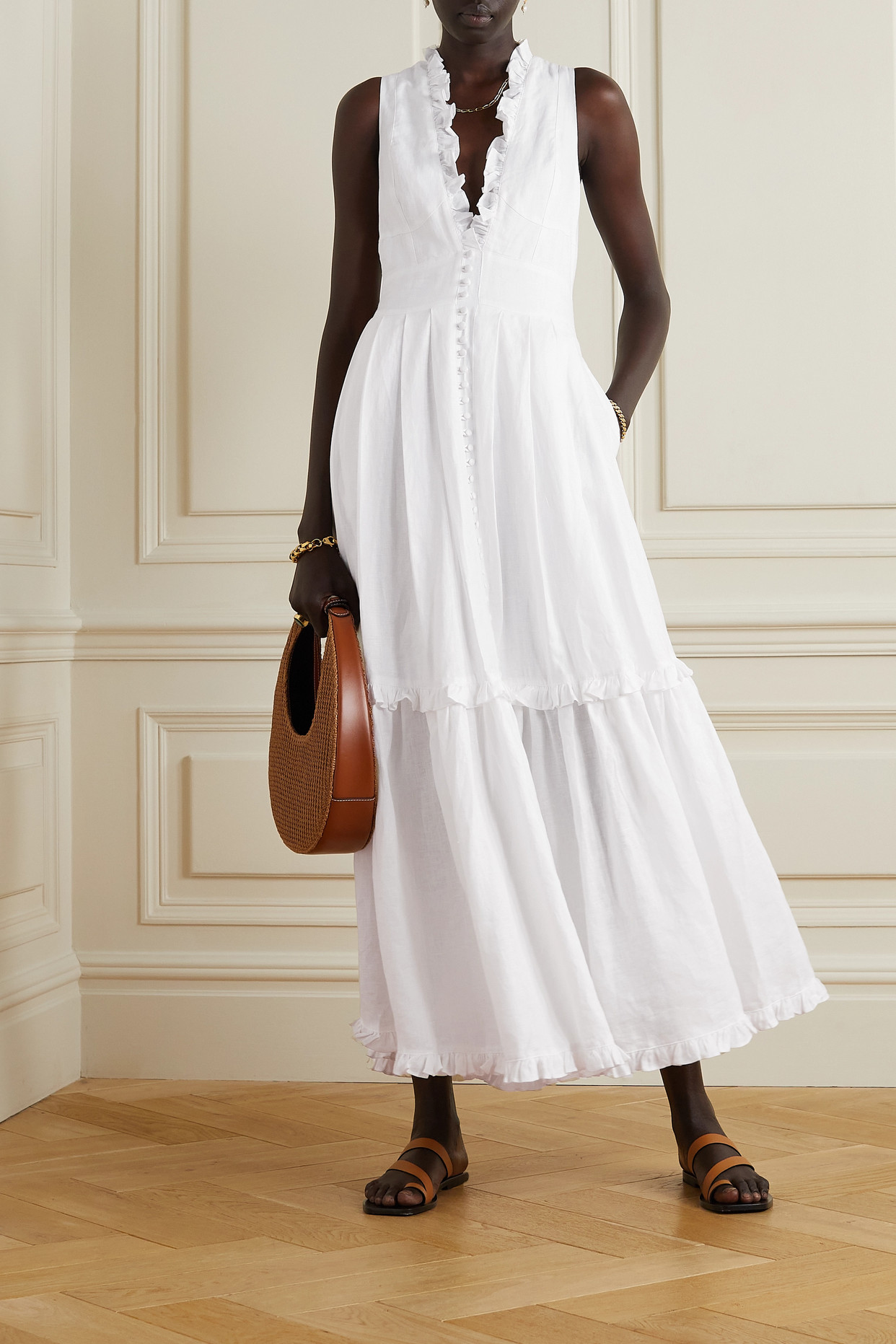 joslin marion linen maxi dress MARION LINEN MAXI DRESS | Perfect dress for Brides To Be | Last units left online until next Spring