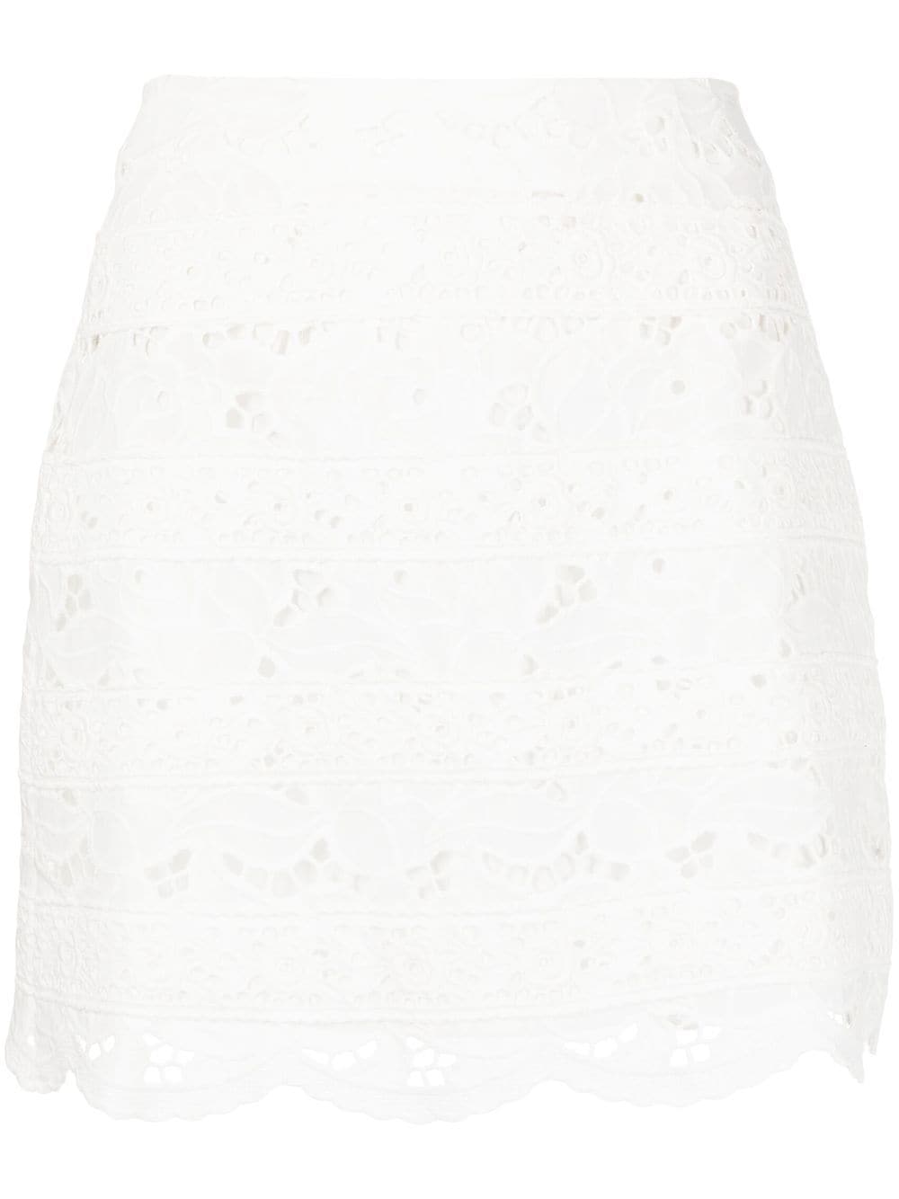 GOEN.J Goen.J Broderie-Anglaise Floral Knitted Top