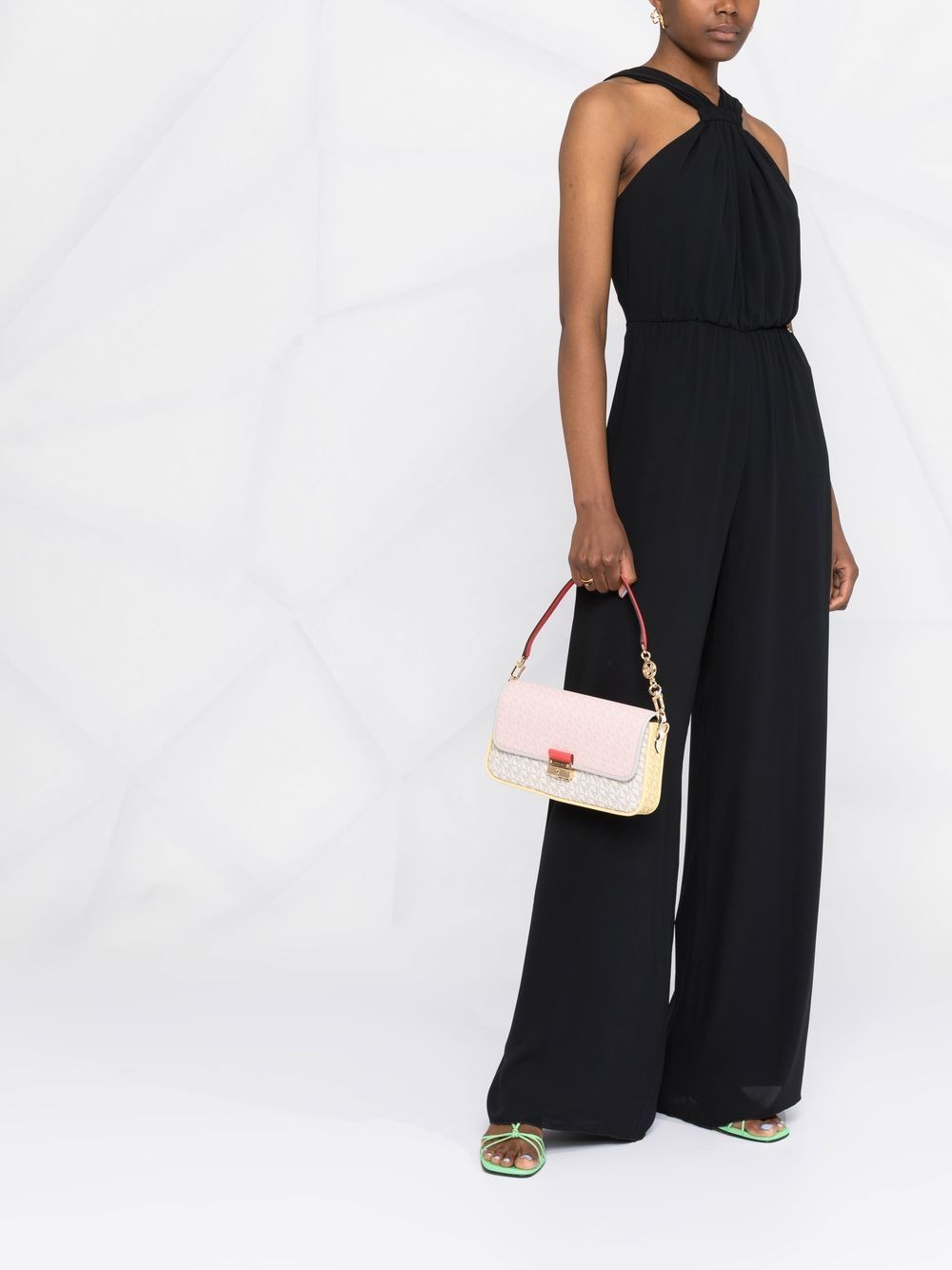MICHAEL KORS Michael Michael Kors Bradshaw Logo-Print Shoulder Bag