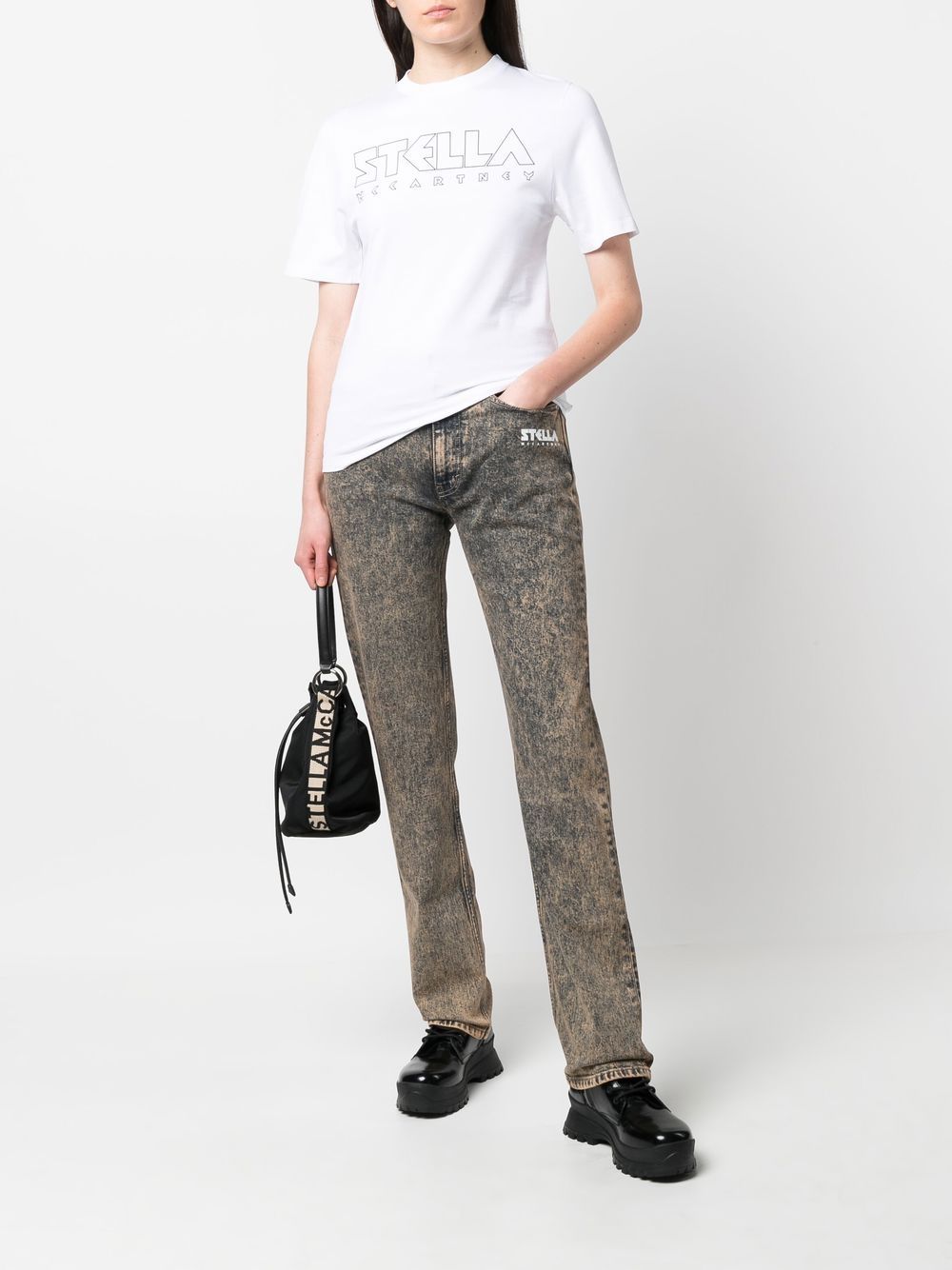 STELLA MCCARTNEY Logo-Print T-Shirt