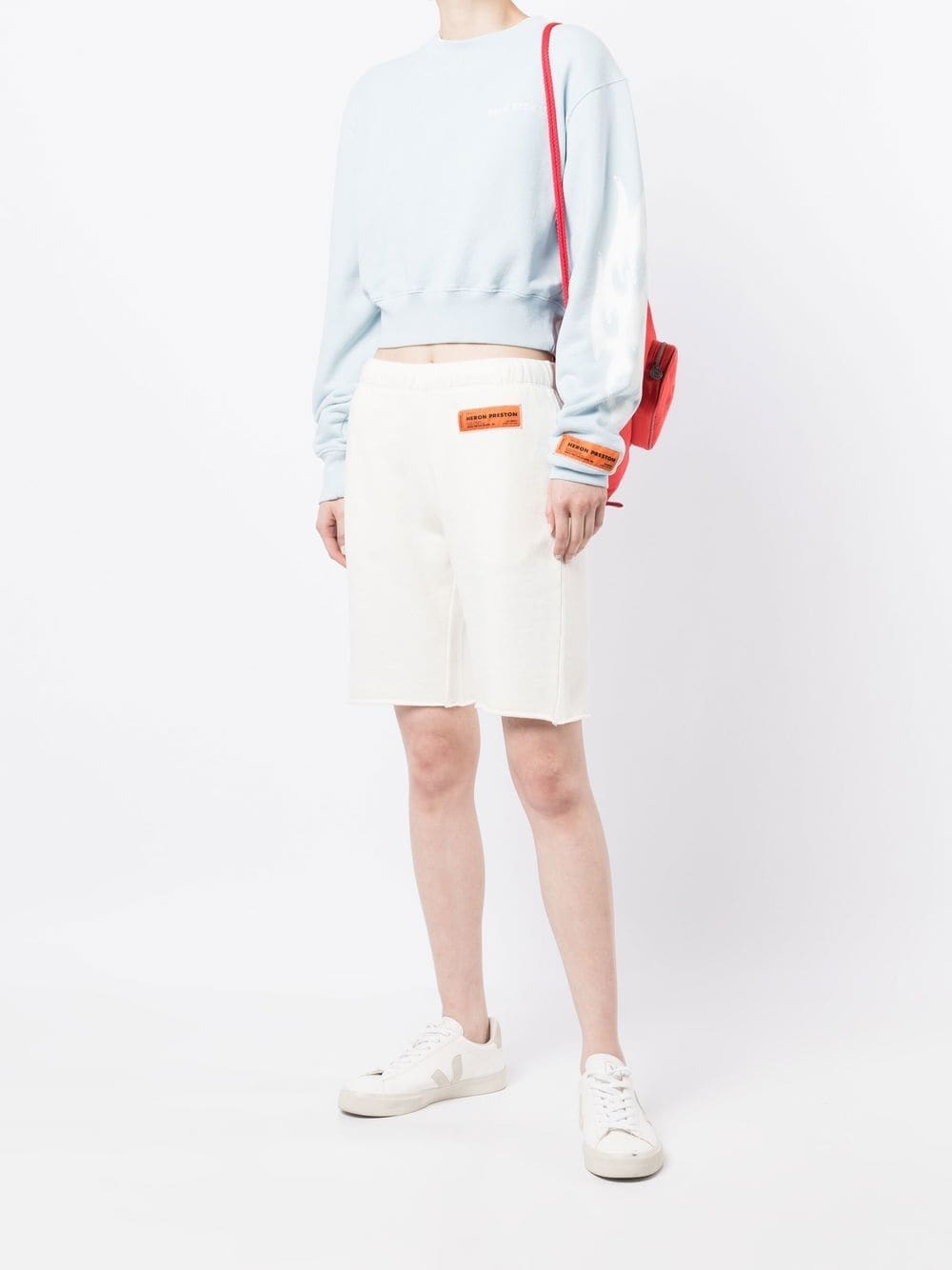 HERON PRESTON Heron Preston Elasticated Knee-Length Shorts
